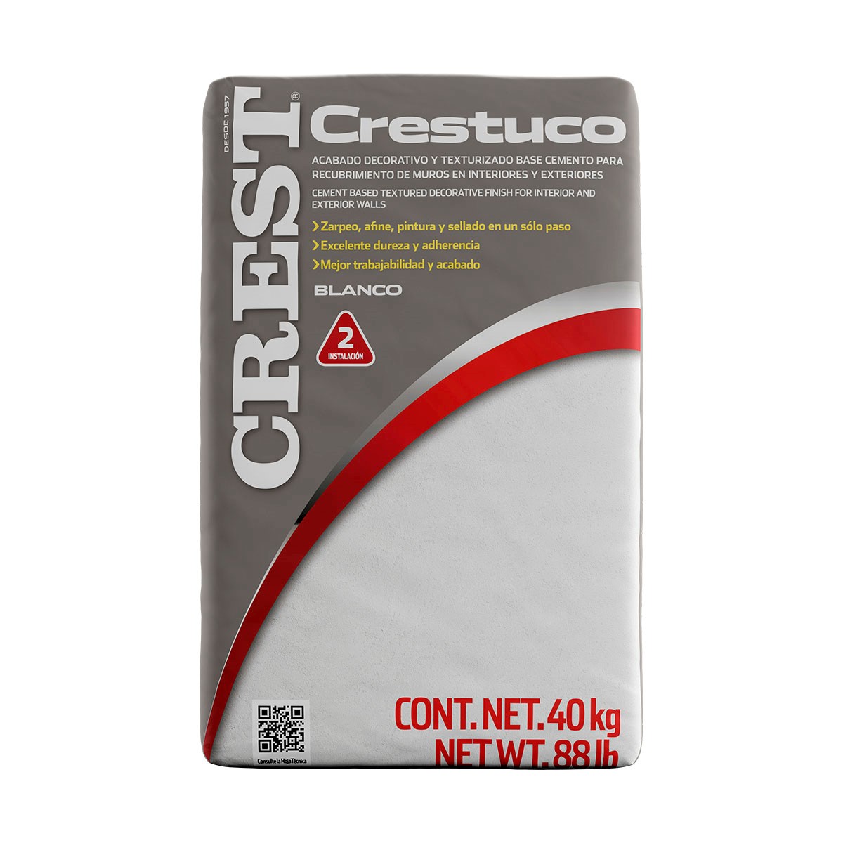 Crestuco Blanco - Materiales El Centenario